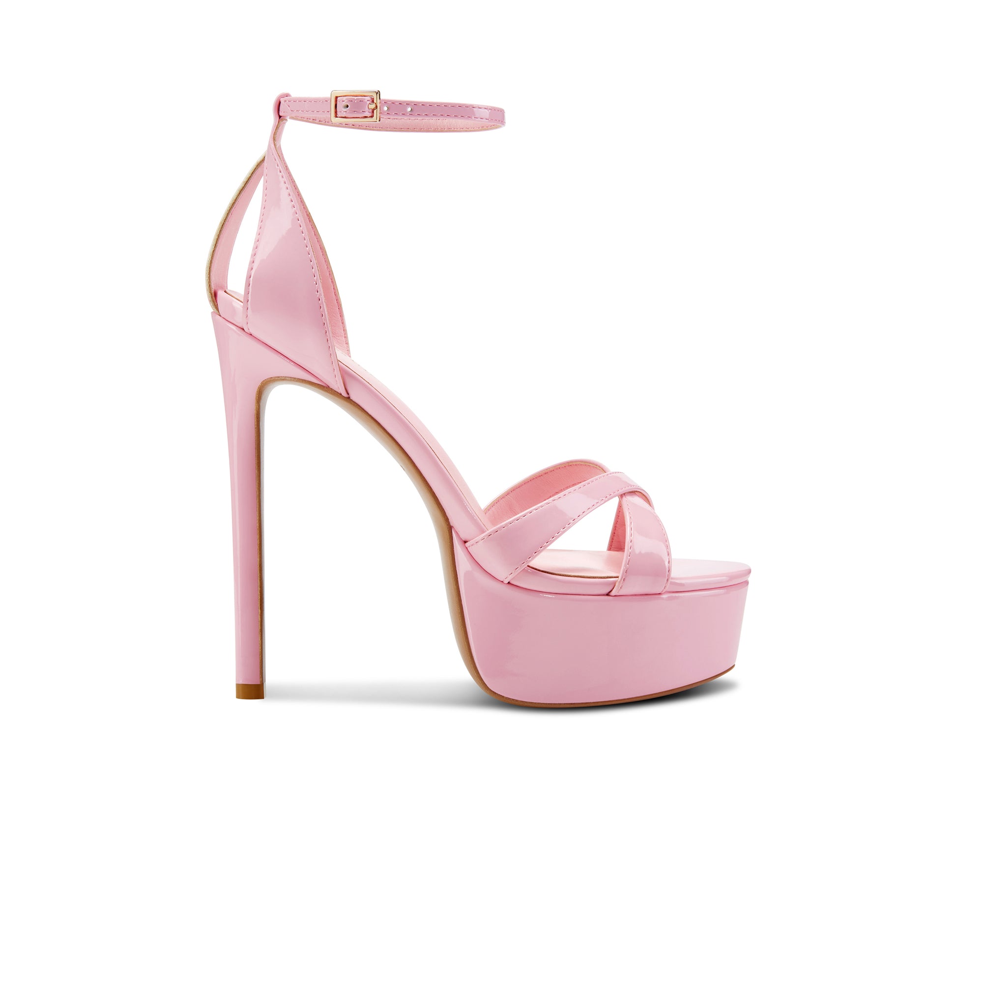 Berta Pink Platforms – Flor de Maria